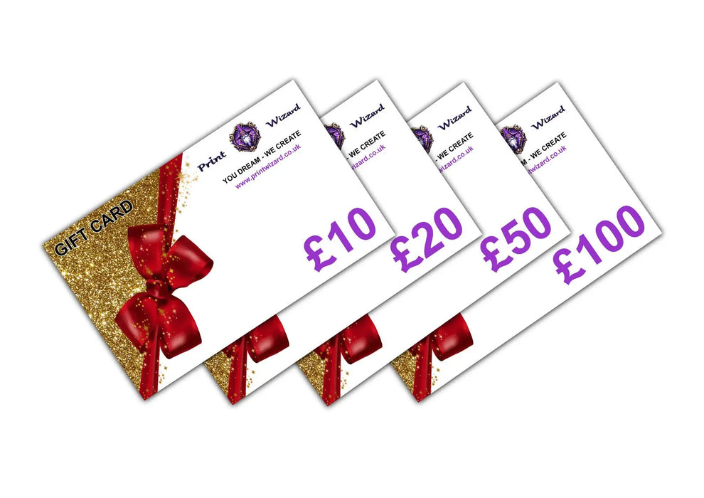 Print Wizard Gift Cards - Perfect for Any Occasion