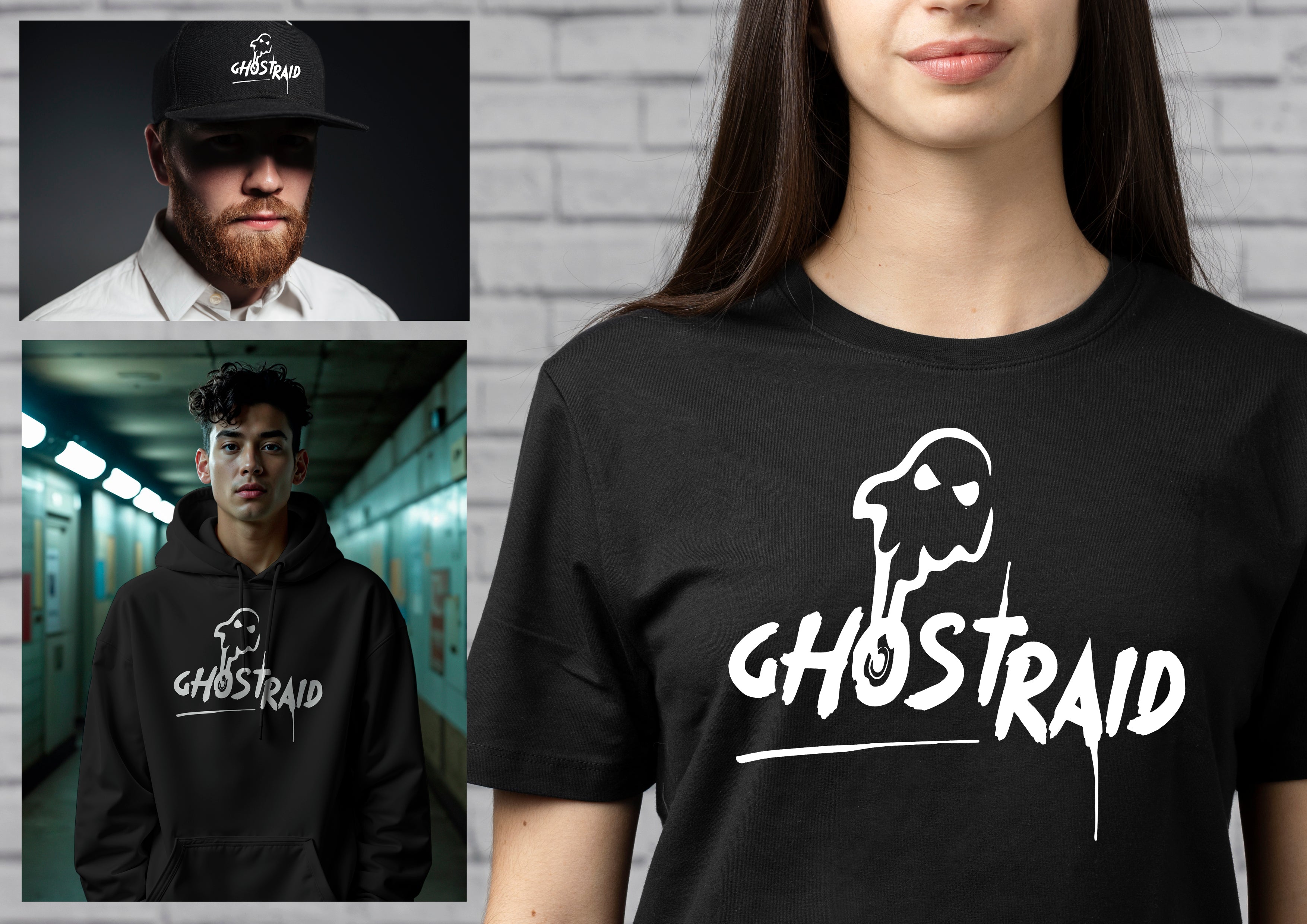 Ghost Raid Official Merch – Print Wizard
